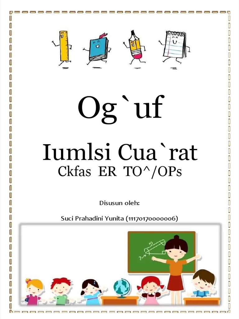 PDF Modul Fungsi Kuadrat Kelas Ix | PDF PDF Modul Fungsi Kuadrat Kelas Ix | PDF
