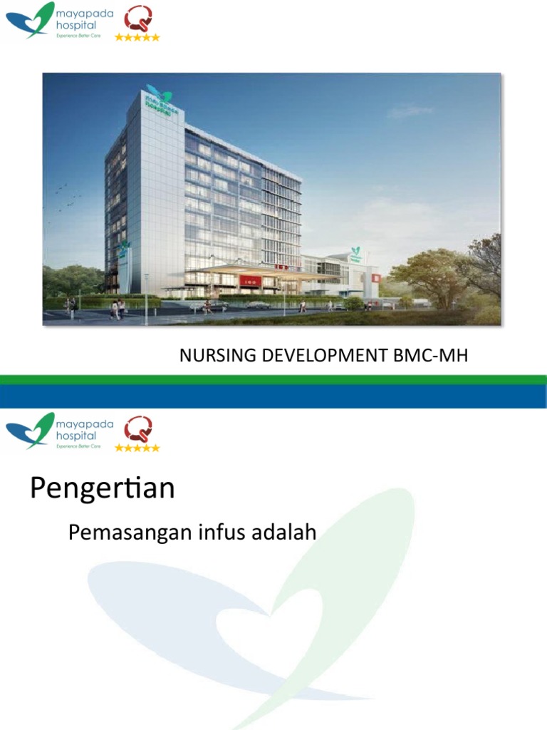 Pemasangan Infus | PDF