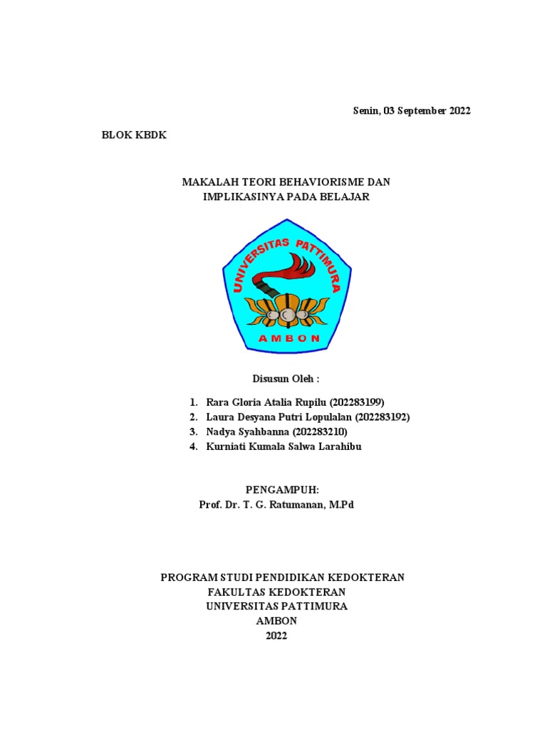 Tugas KBDK 49 KBDK | PDF