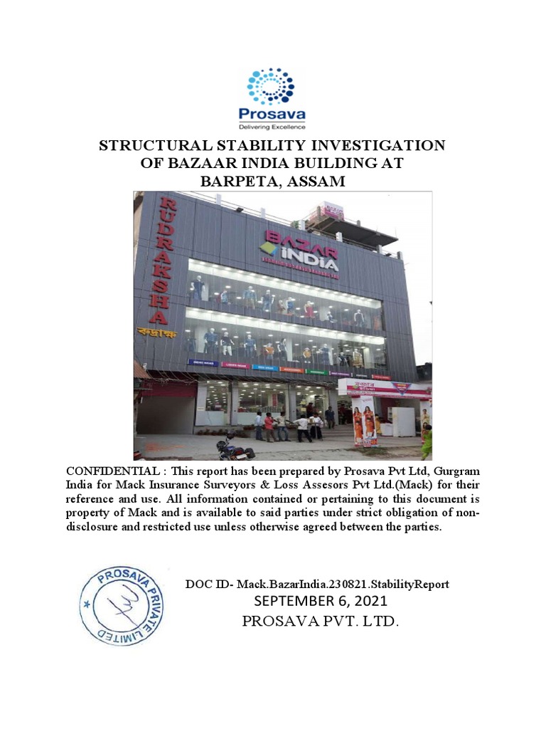 Structural Stability Report | PDF | Structural Load | Geotechnical ...