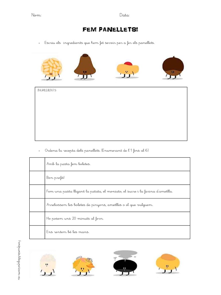Fem Panellets 2 | PDF