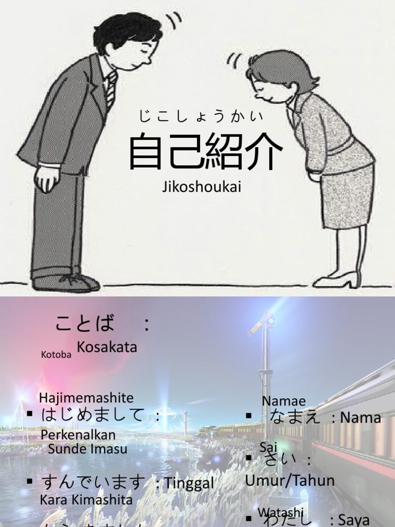 JIKOSHOUKAI (Bab 2) | PDF