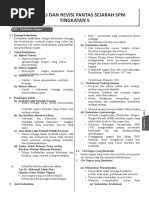 Kertas Soalan Sebenar SPM 2021-2022 - Sejarah | PDF