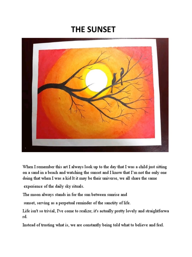 The Sunset | PDF