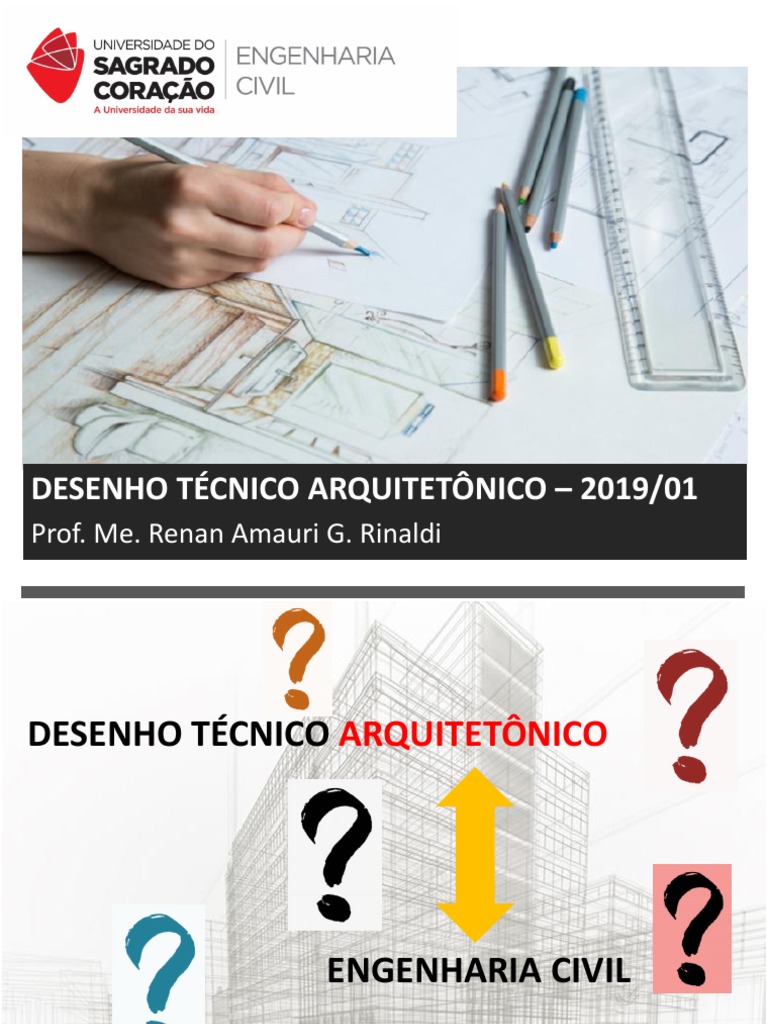 Aula 01 Civil Introducao Ao Desenho Tecnico Pdf
