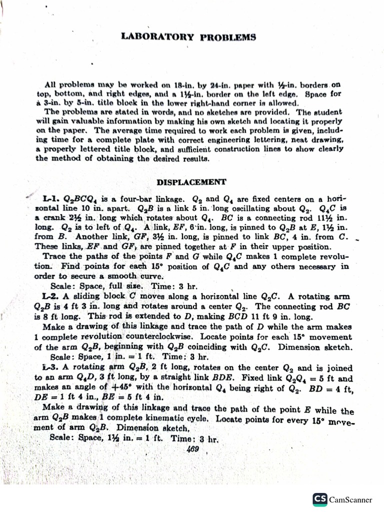 Machine Elements Lab 1 Laboratory Problems | PDF
