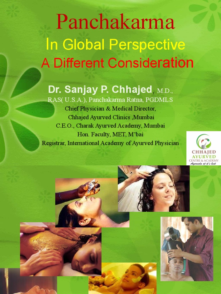 Panchakarma A Different Global Consideration | PDF | Ayurveda | Massage