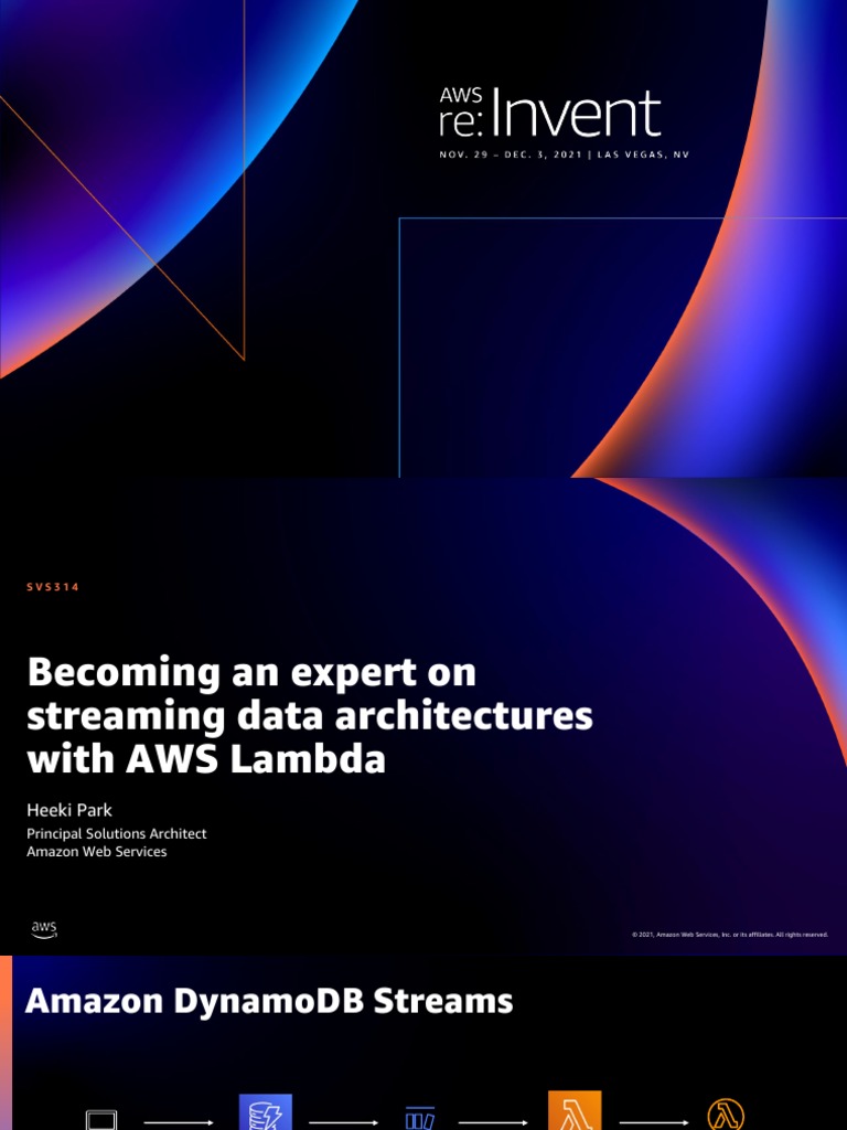 Becoming An Expert On Streaming Data Architectures With AWS Lambda ...