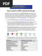 Microsoft CMT Paper Submission Process | PDF