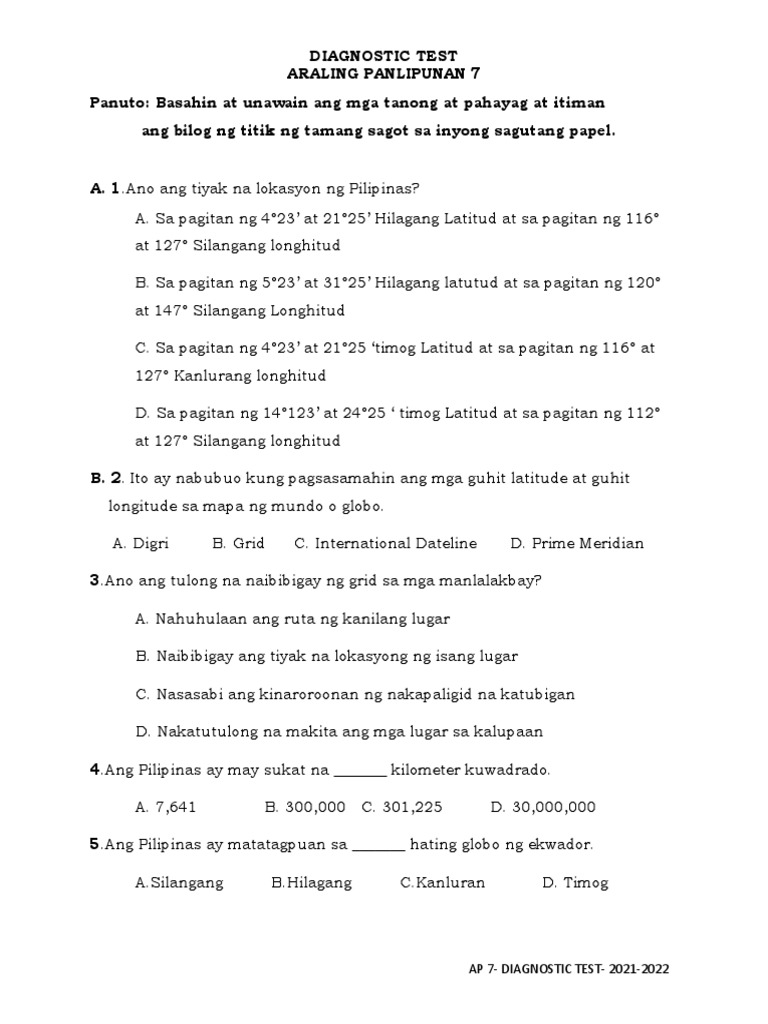 Ap 7 | PDF