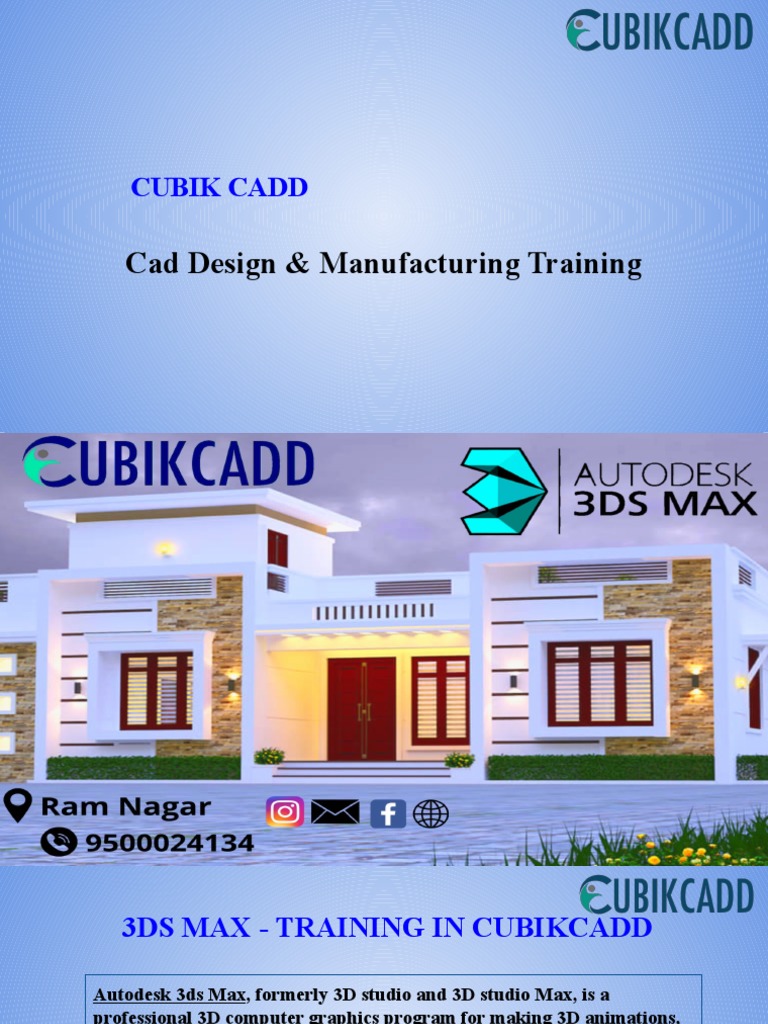 3DS MAX - Cad | PDF