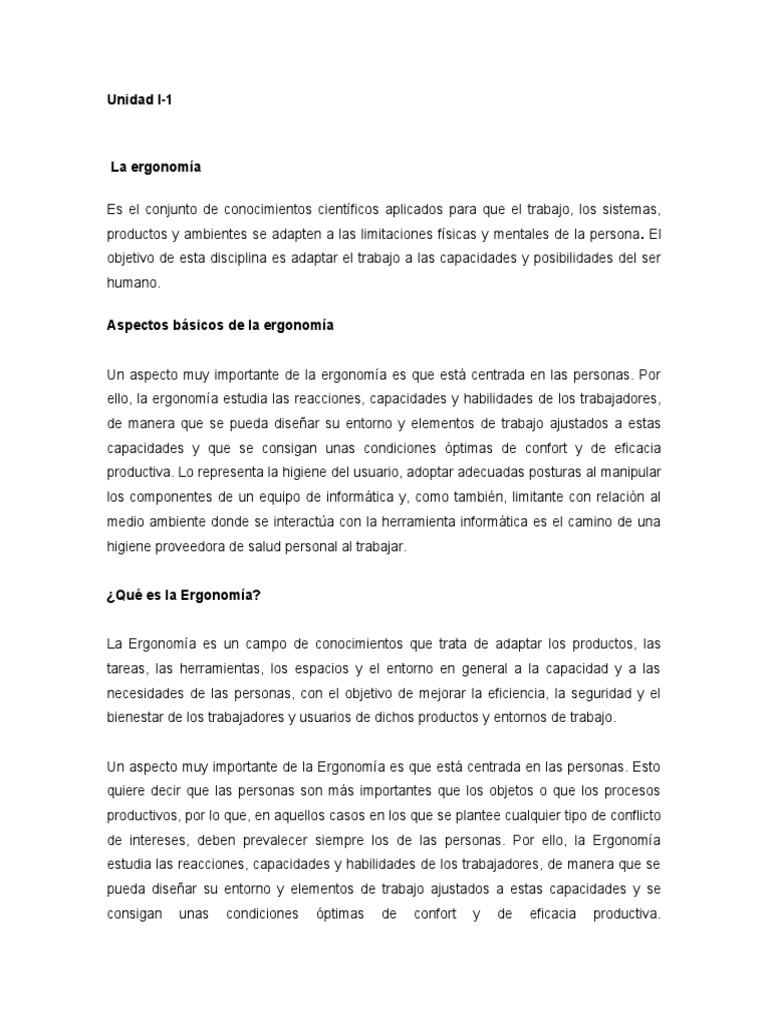 Describir, Conscientemente, Los Aspectos Basicos de La Higiene Del ...