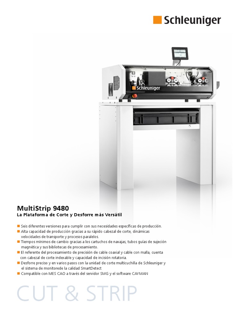 Cut & Strip: Multistrip 9480 | PDF | Software | Edad de información