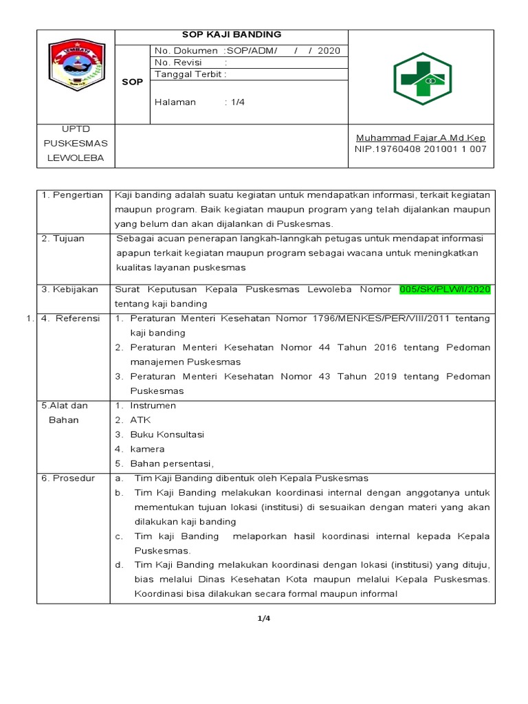 Sop Kaji Banding | PDF