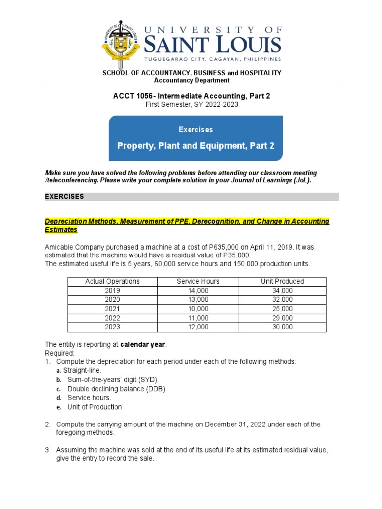 Exercises - PPE, Part 2 | PDF