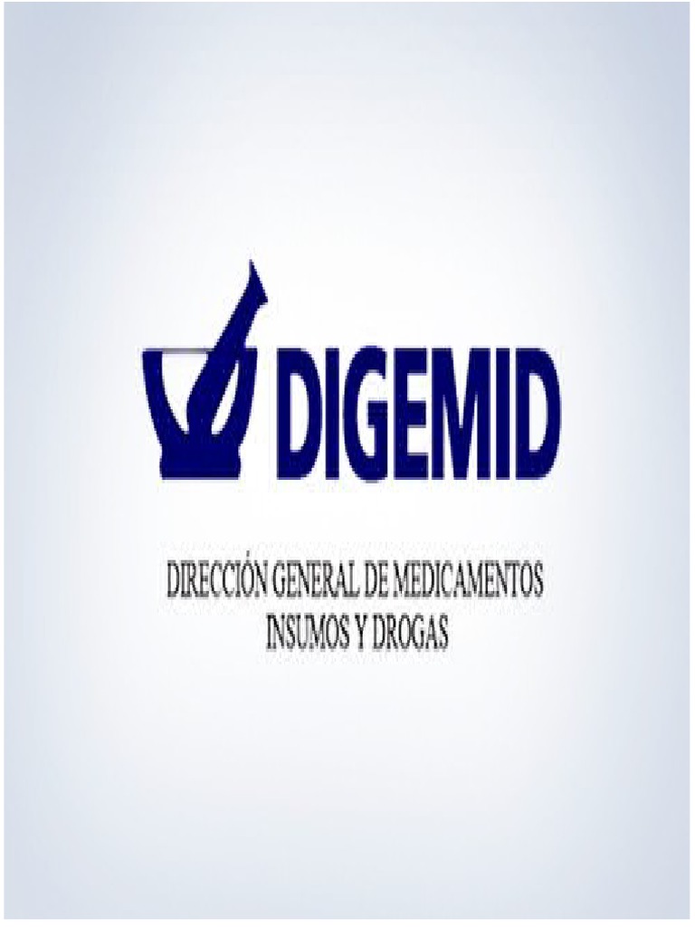 DIGEMID | PDF | Farmacia | Calidad (comercial)