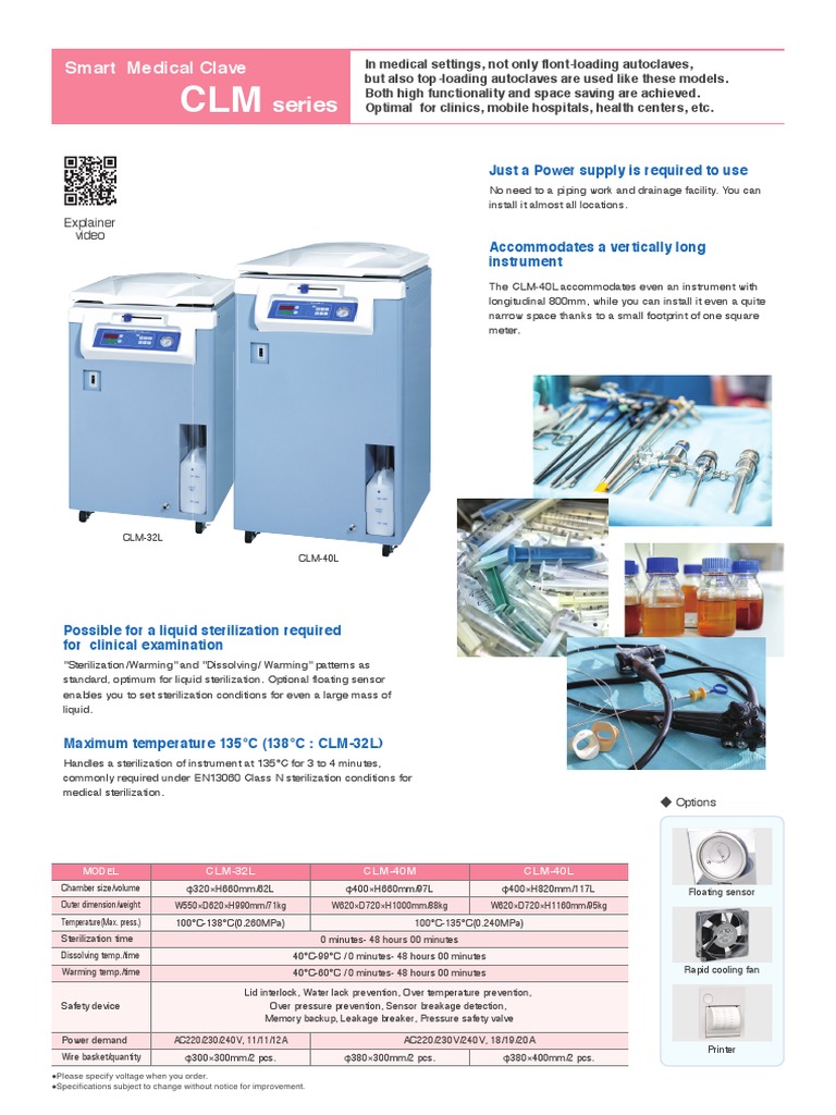 Catalog CLM | Descargar gratis PDF | Sterilization (Microbiology ...