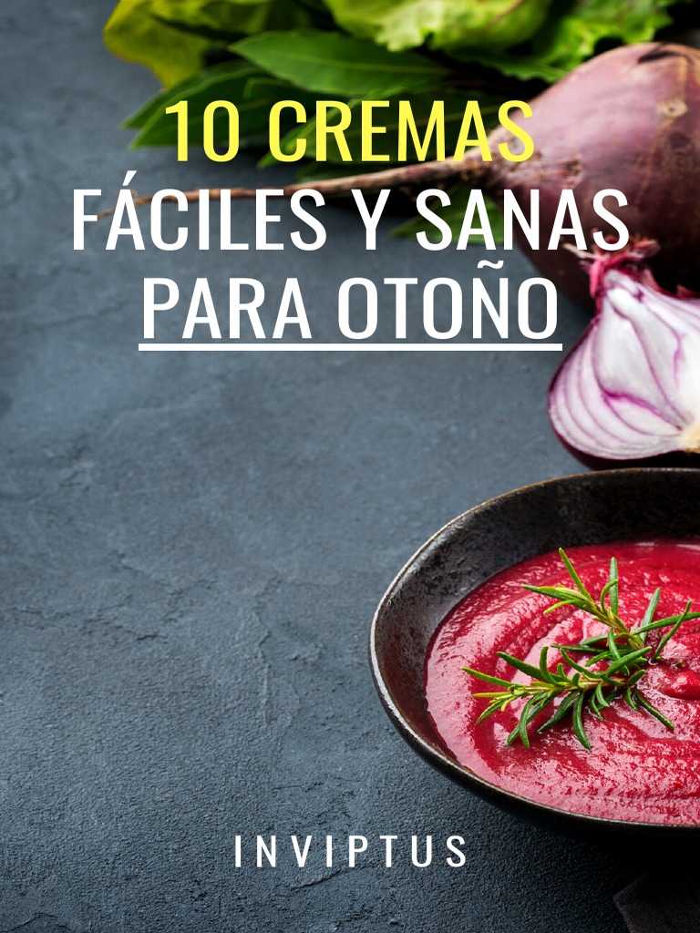 10 Recetas de Cremas | PDF | Crema | Caldo