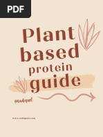 Plant-Based Protein Sources Handout (1) - 1737209874533 | PDF