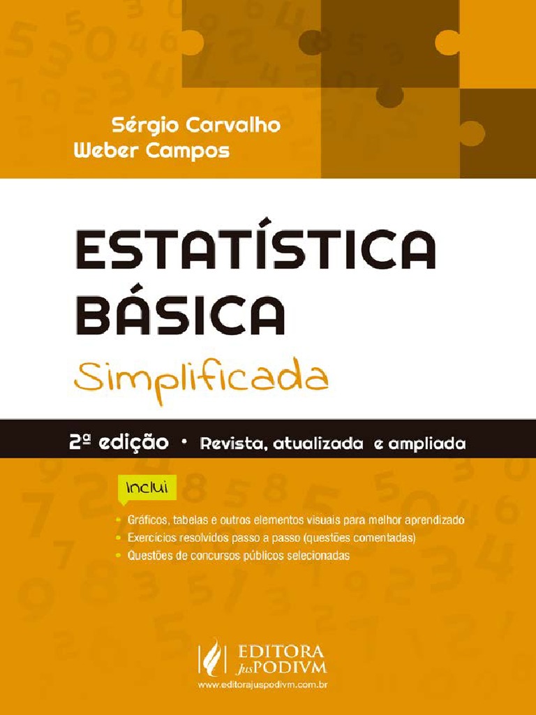 ESTATÍSTICA BÁSICA SIMPLIFICADA | PDF | Amostragem (Estatística) | Estatísticas