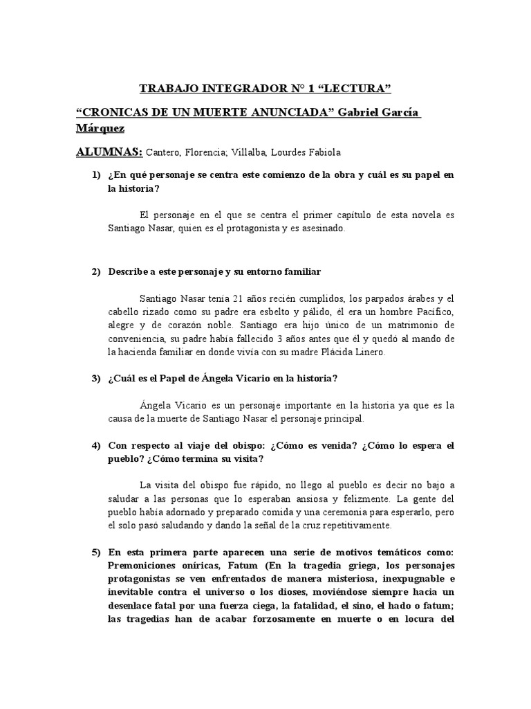 Trabajo Integrador Lea | PDF