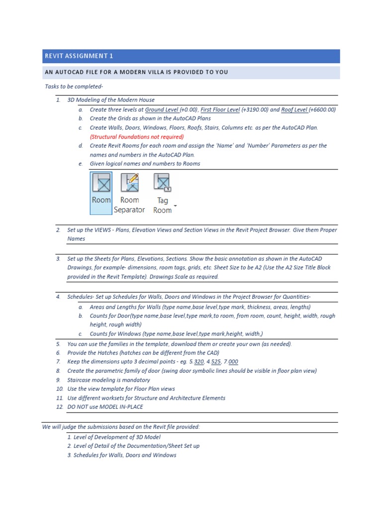 Assignment | PDF | Autodesk Revit | Design