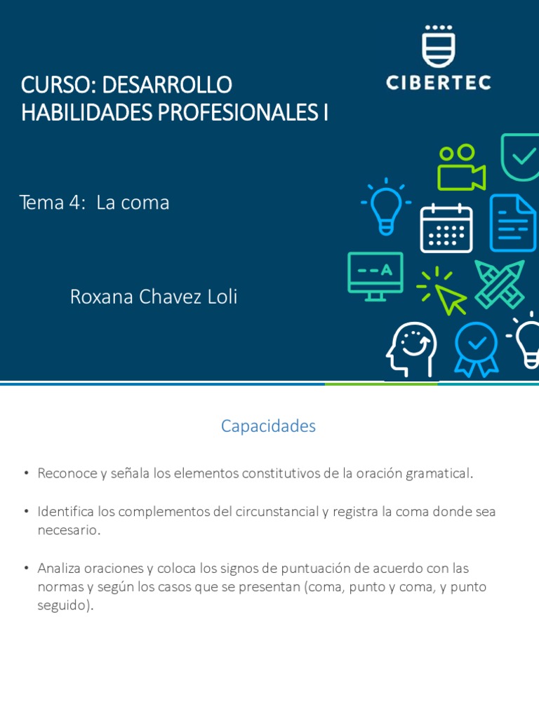 Uso de Comas y Tildes en Oraciones | PDF