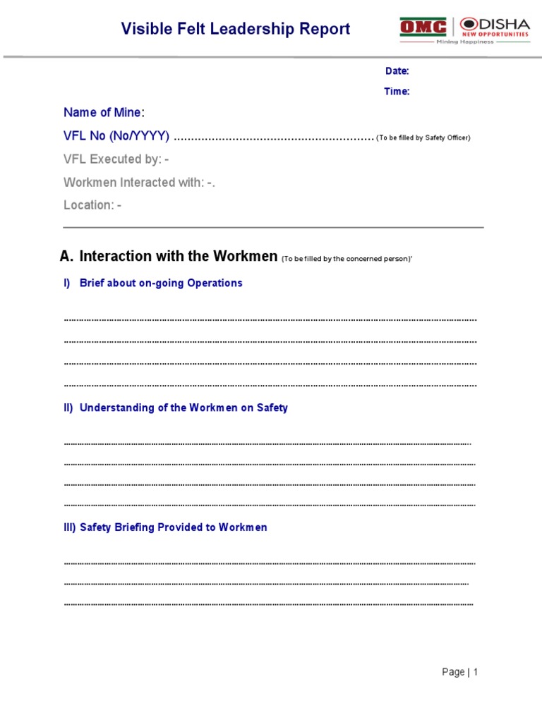VFL Formats | PDF | Personal Protective Equipment | Labor Relations