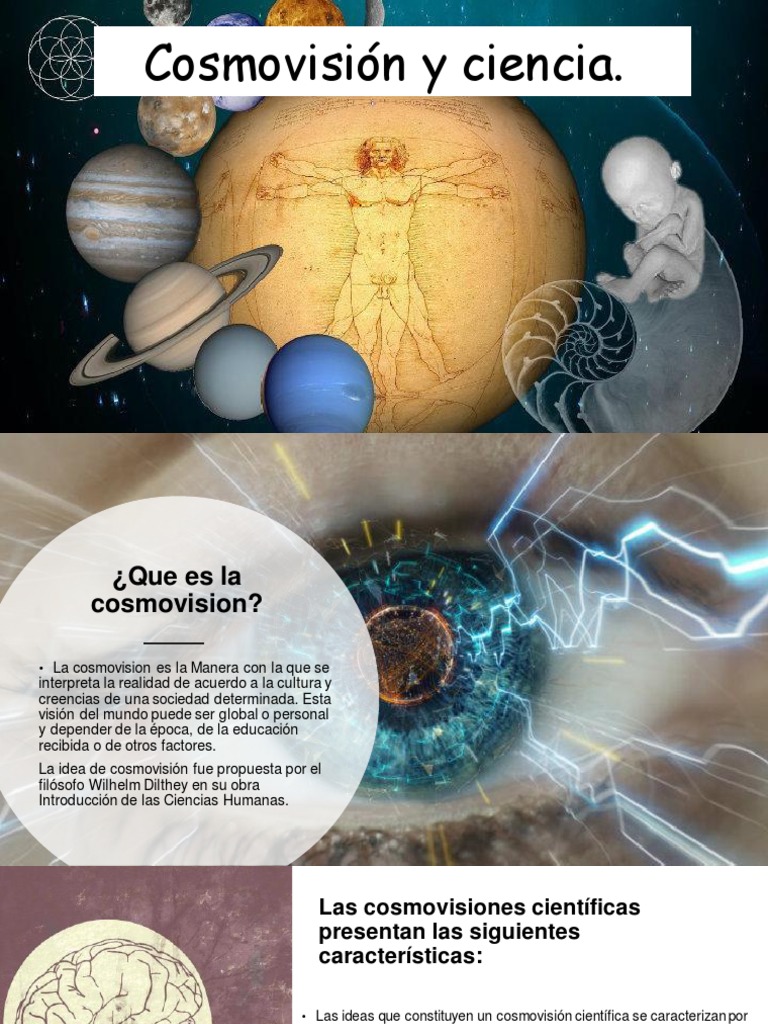 Presentación Cosmovisión y Ciencia | PDF