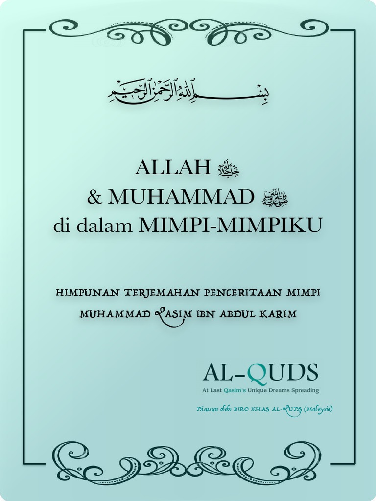 Himpunan Terjemahan Mimpi Muhammad Qasim Ibn Abdul Karim (1) | PDF ...