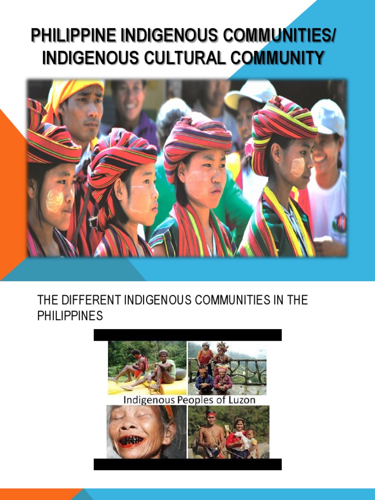 Philippine Indigenous Communities/ Indigenous Cultural Community | PDF