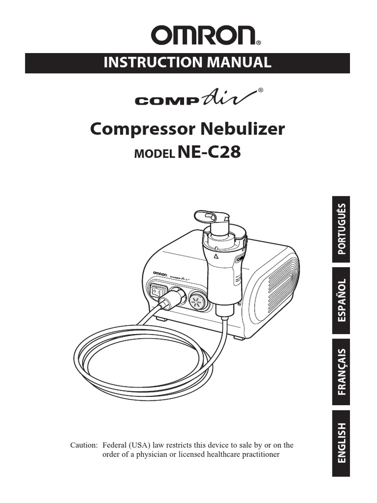 Compressor Nebulizer NE-C28: Instruction Manual | PDF | Dishwasher | Electromagnetic Interference