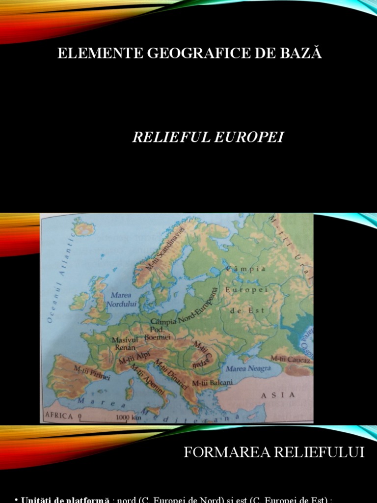 Relieful Europei | PDF