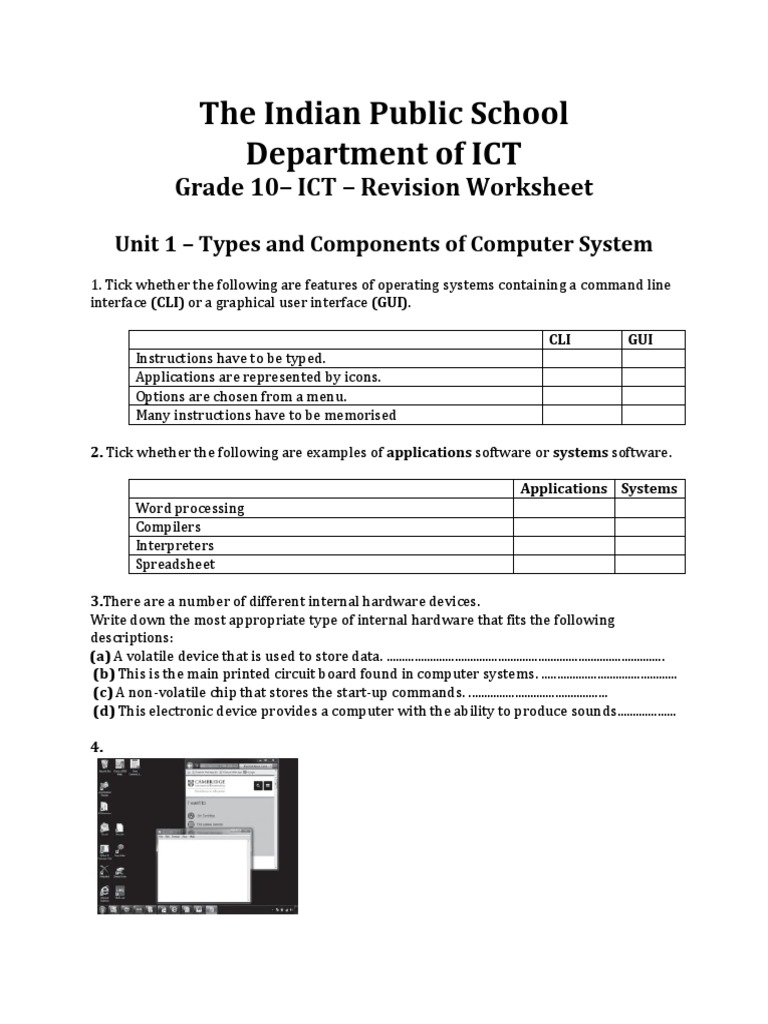 Ict Theory Rev Ws Pdf Computer Network Computer Data Storage