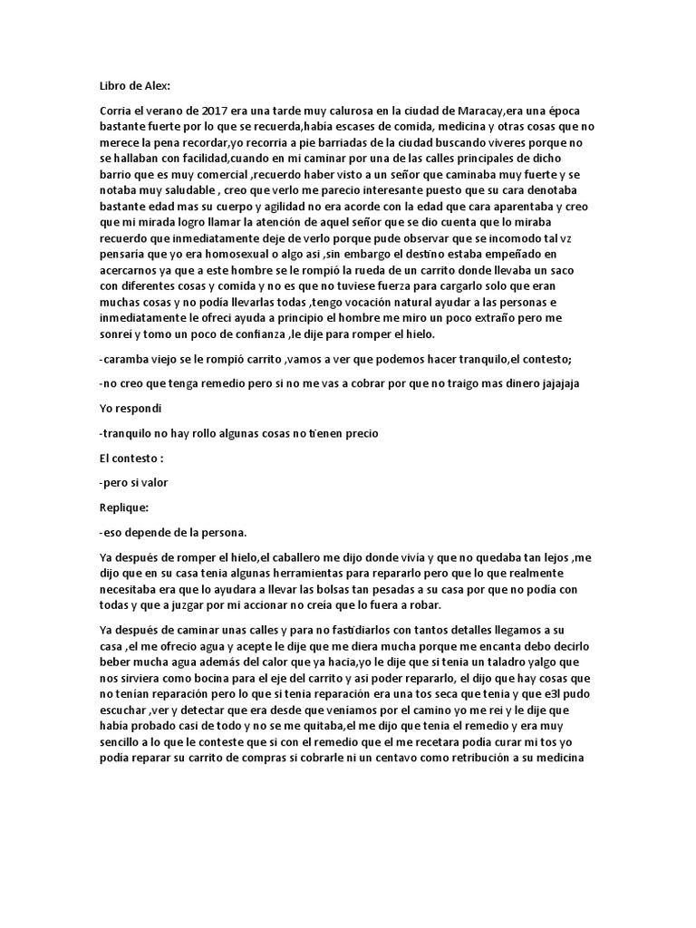 Libro de Alex | PDF