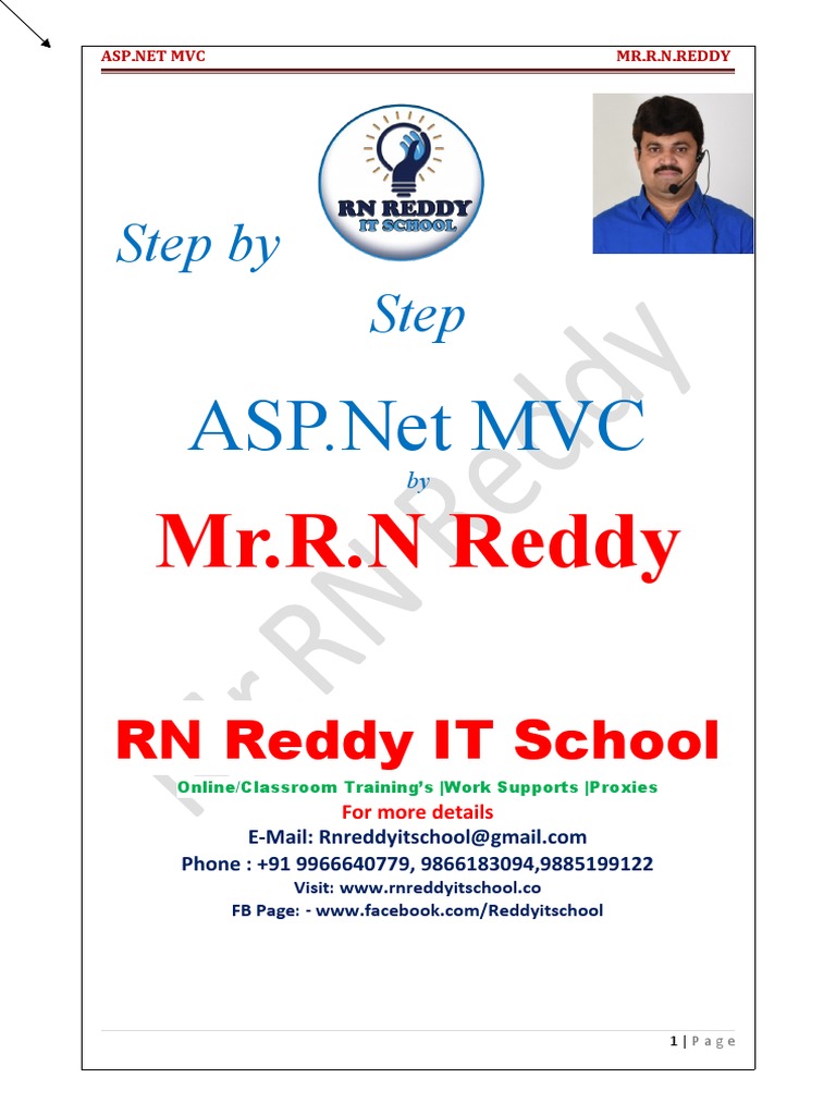 MVC by RN Reddy-Rnrits | PDF | Class (Computer Programming) | Active ...