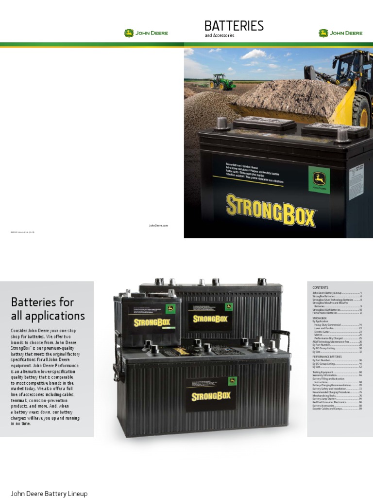 Bateria Strongbox | PDF
