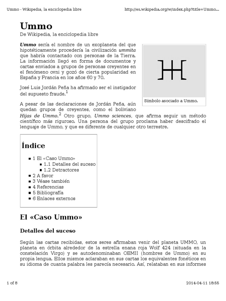 Ummo | PDF | Science