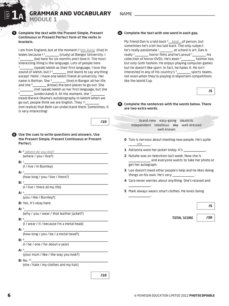 Test 1A | PDF | Linguistics