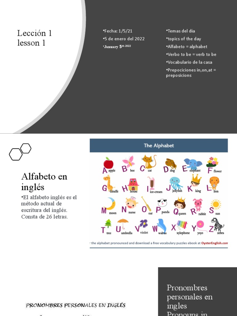 Leccion 1 | PDF | Artes del Lenguaje y Comunicación