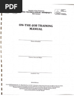 Ojt - DTR Sample Form | PDF