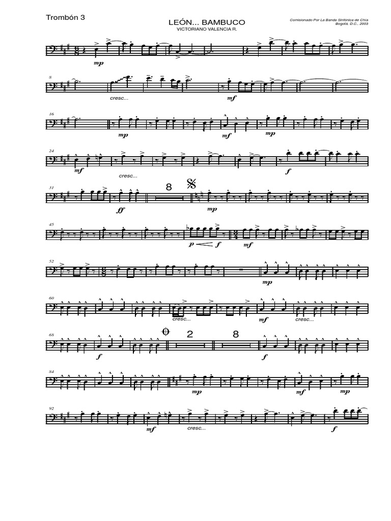 Leon - 021 Trombon 3 | PDF