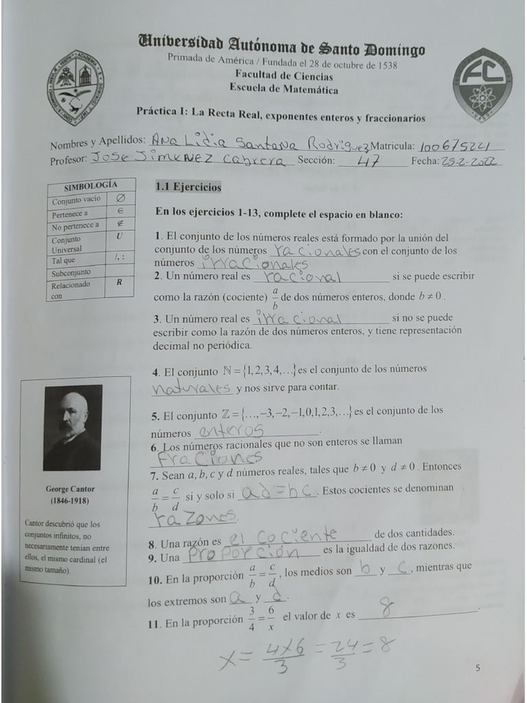 Unidad 1 Matematica | PDF