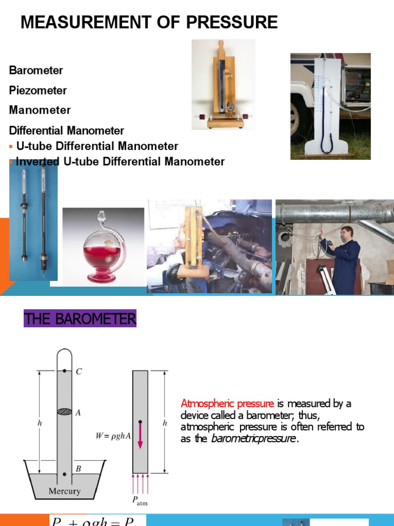 Chapter 2 - U Tube Manometer | PDF