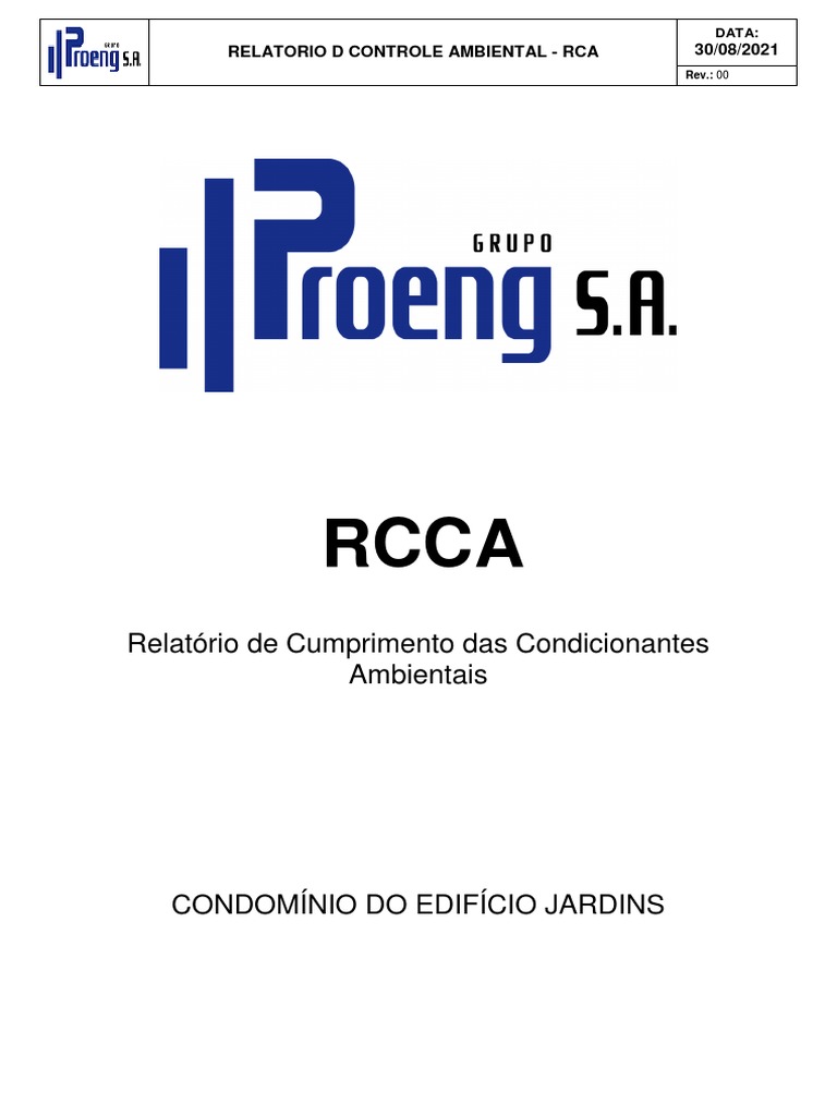 Rcca - Condominio Do Edificio Jardins Assinado | PDF