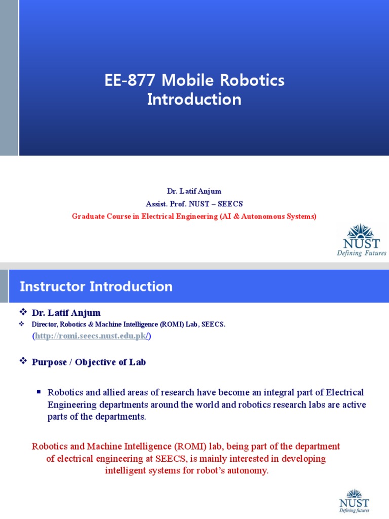1 Introduction | PDF | Robotics | Robot