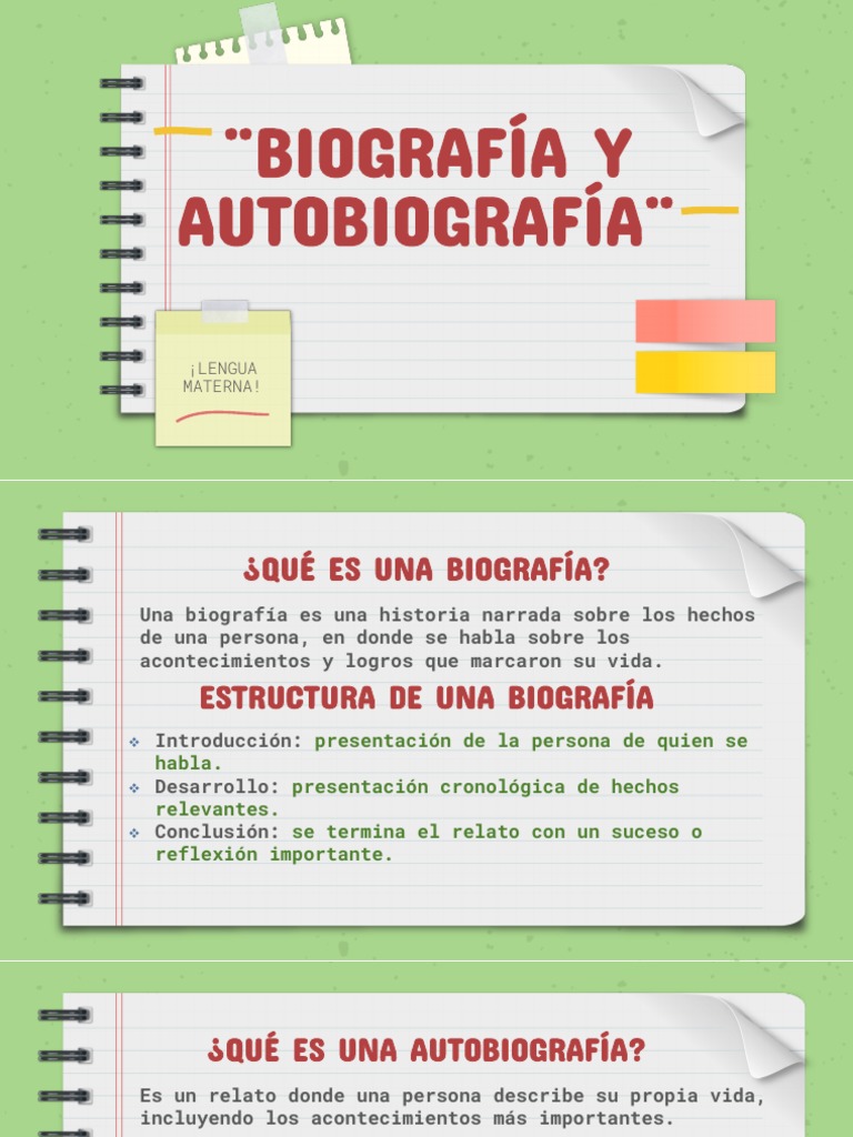 Biografia y Autobiografia | PDF | Política | Estudios de idiomas ...