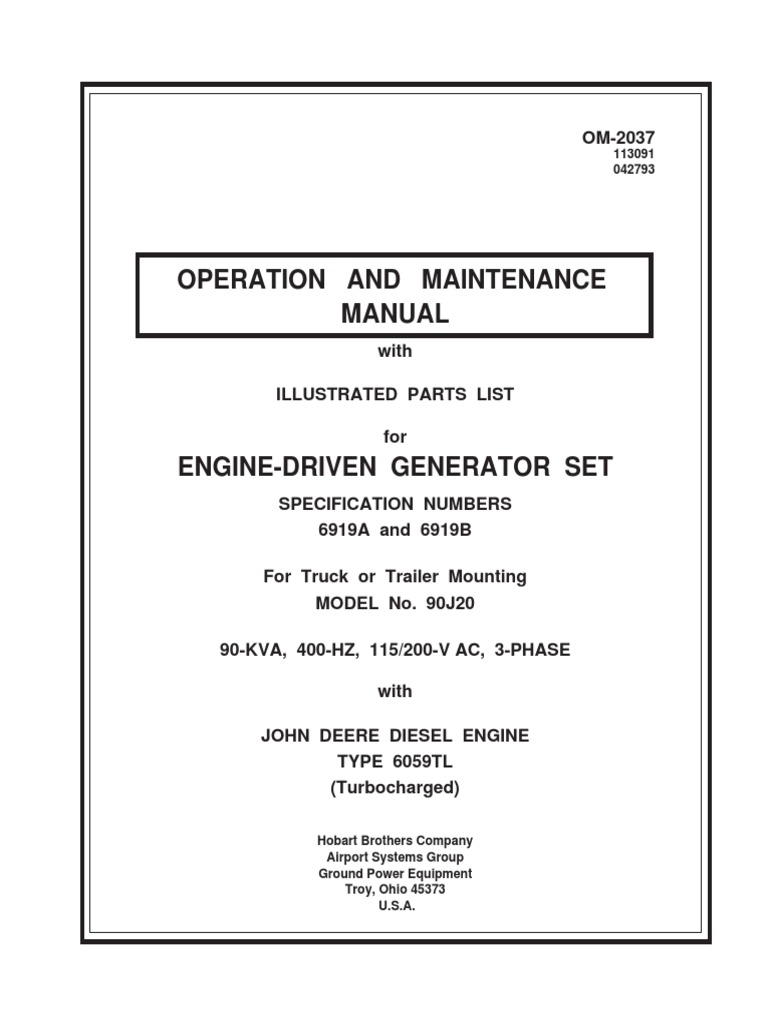Om-2037 90J20 Planos | PDF | Relay | Switch