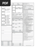 D&D 3.5 - Deluxe Character Sheets | PDF