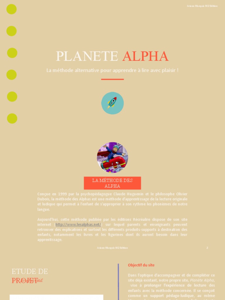 Les Alphas | PDF | Apprentissage | Édition